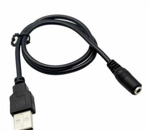 Кабель переходник 3.5mm jack - USB