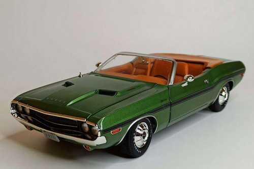 Dodge Challenger R/T Convertible 1:18 Greenlight