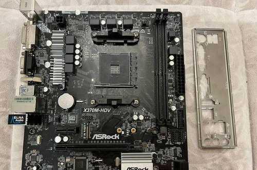 Материнская плата ASRock X370M-HDV