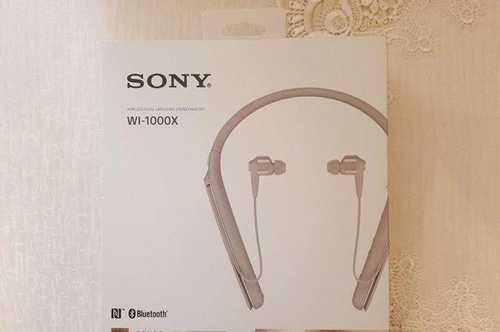 Беспроводные наушники sony WI-1000X