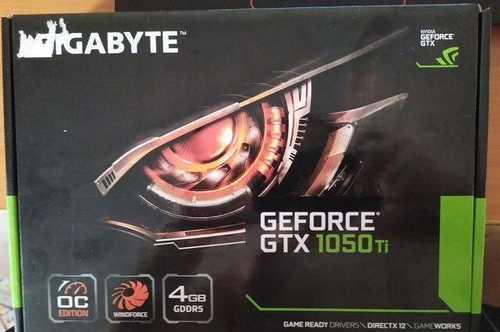 Продам Gigabyte GeForce GTX 1050ti