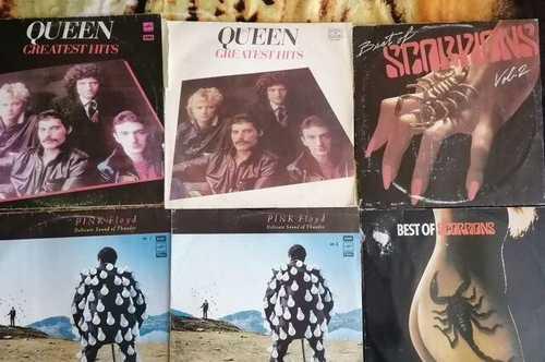 Винил queen Pink floyd Scorpions пластинки