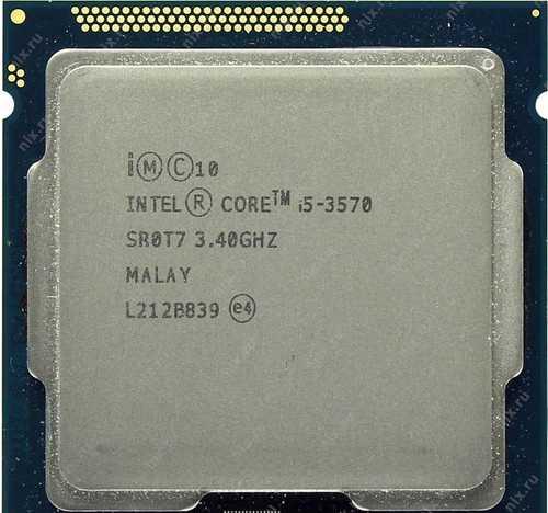 Процессор i5 - 3570S LGA1155 + 8 + 8 GB RAM