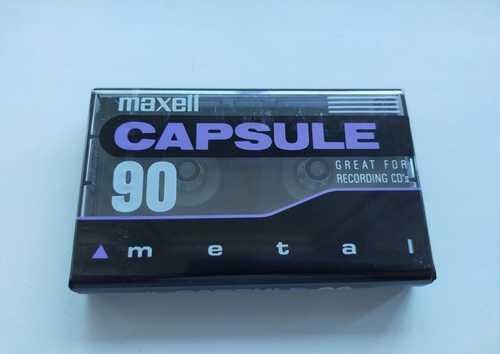 Аудиокассета maxell capsule 90