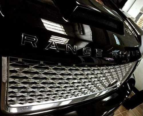 Буквы range rover