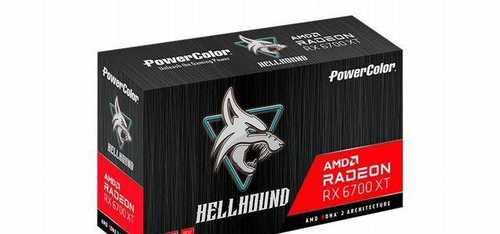 Новая видеокарта PowerColor Hellhound RX 6700 XT