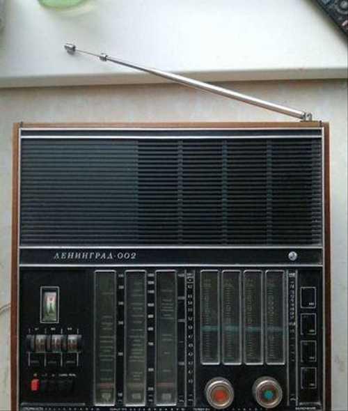 Радиоприемник ленинград 002 с фм