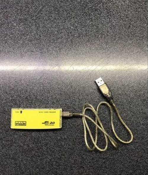 USB хаб картридер