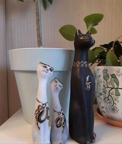 Статуэтки кошки собачки