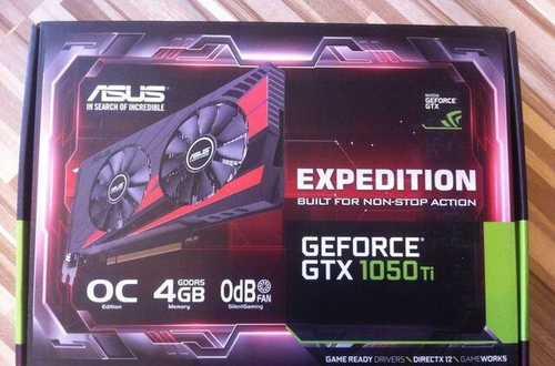 Asus GeForce GTX 1050 Ti Expedition