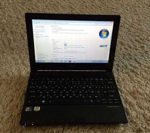 Нетбук asus aspire one