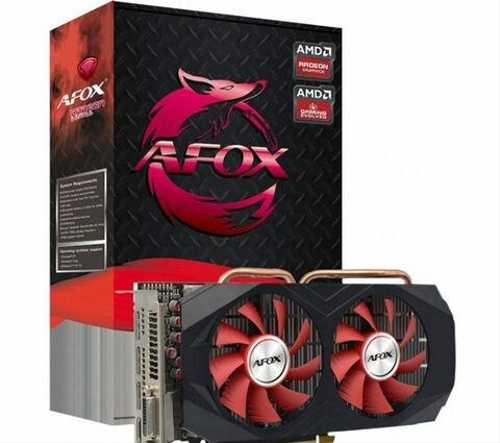 Видеокарта afox AMD Radeon RX 580 8GB ATX dual FAN