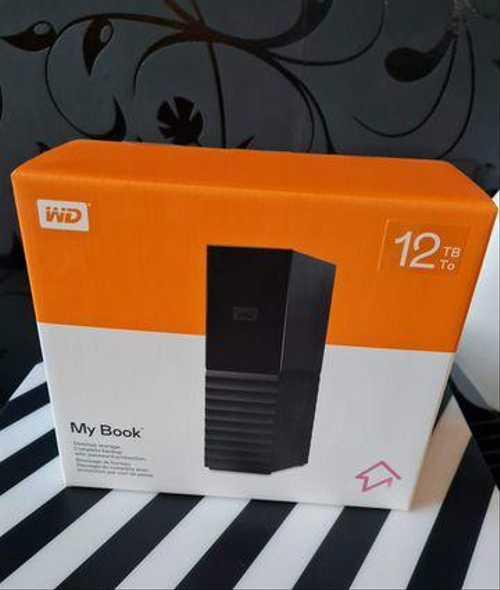 Внешний жесткий диск HDD WD 12 Tb