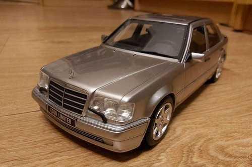 Модель mercedes w124 e500 otto 1/18 лимит