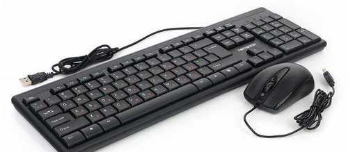 Комплект клавиатура мышь проводной Гарнизон GKS-12