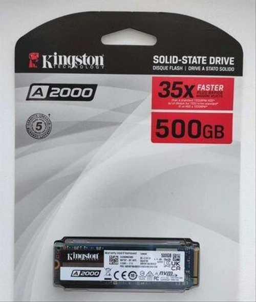 SSD Kingston A2000 NVMe 500 Гб