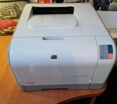 Цветной лазер принтер HP 1215 + заправл картриджи