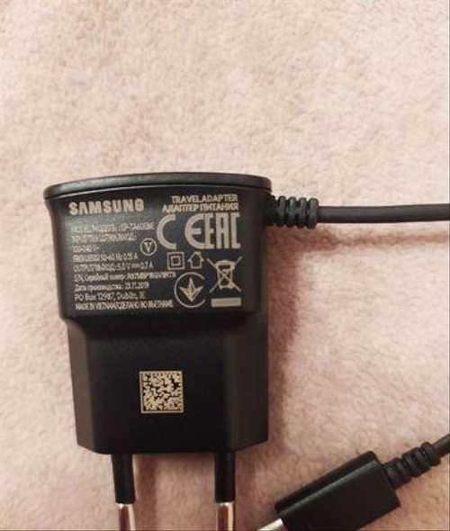 Зарядное устройство Samsung micro USB
