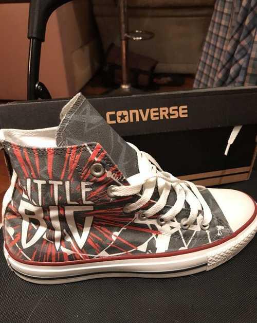 Кеды converse с логотипом группы Little big