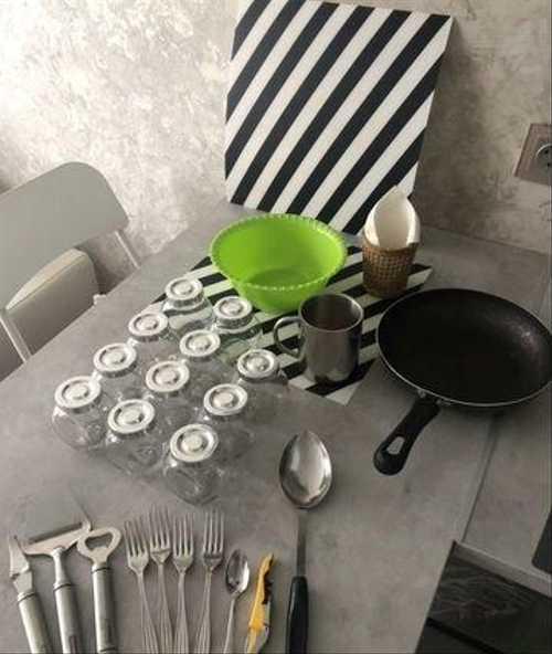 Посуда из IKEA и другая разная кухонная утварь