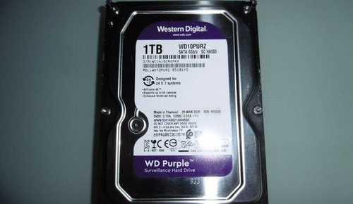 WD Purple 1 тб WD10purx. В идеале. На гарантии