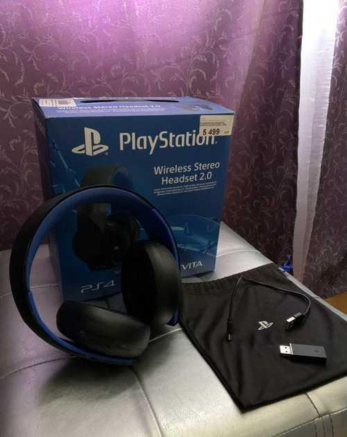 Наушники PS4 PlayStation 4 wireless stereo 2.0