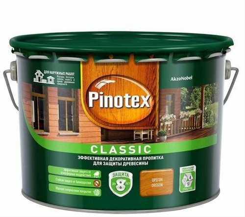 Антисептик Pinotex Classic для дерева орегон 9 л