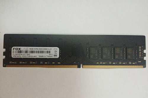Модуль памяти Foxline DDR4 16 Gb 2933 CL21