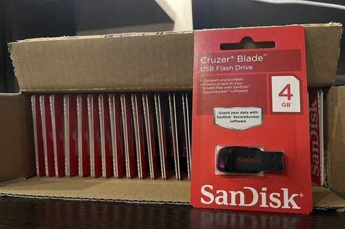 Флешки SanDisk Cruzer Blade 4gb