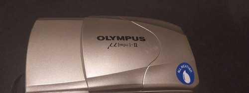 Пленочный фотоаппарат olympus mju2