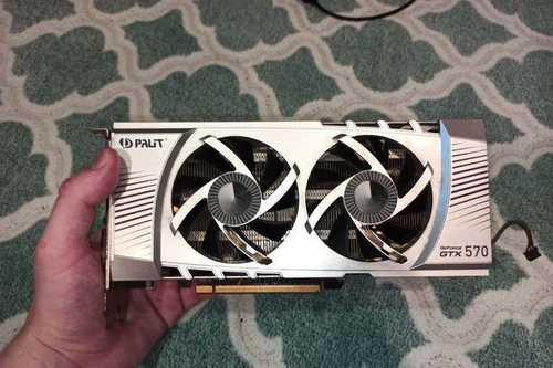 Palit Geforce GTX 570 (нерабочая)