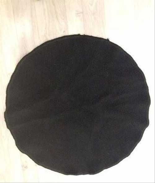 Круглый черный коврик икеа IKEA