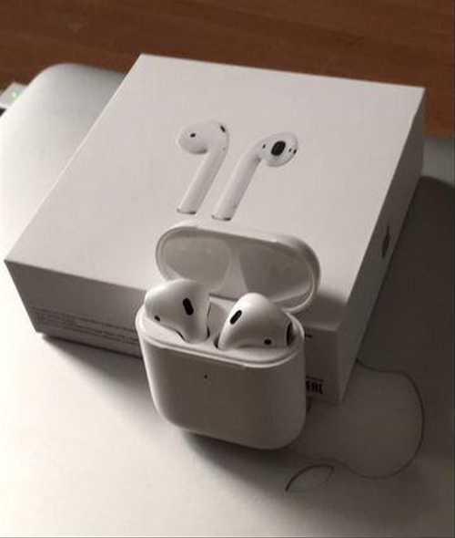 Беспроводные наушники AirPods 2