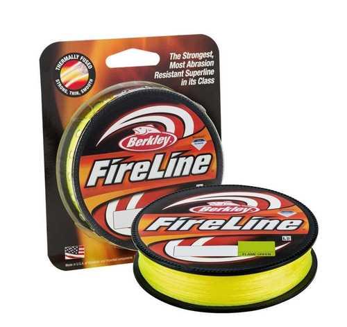 Леска плетеная Berkley FireLine Flame Green 270 м