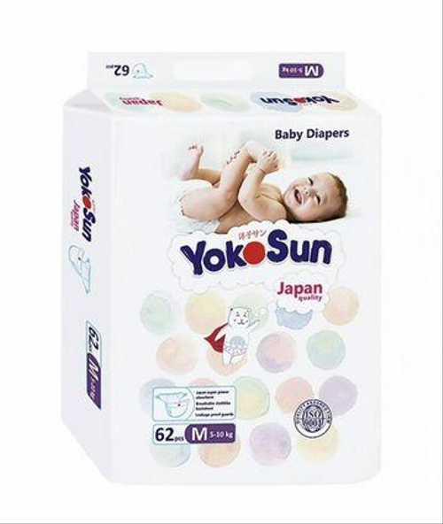 Памперсы yokosun M