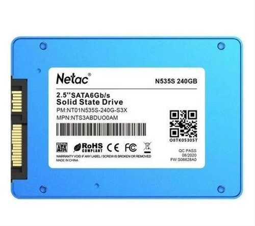 Твердотельный накопитель (SSD) Netac 240Gb 2.5"