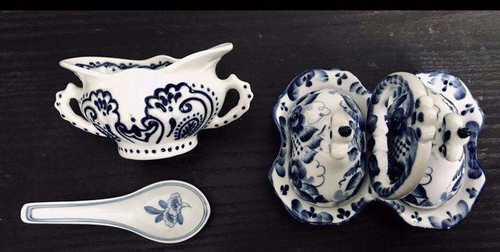 Менажница фарфор СССР