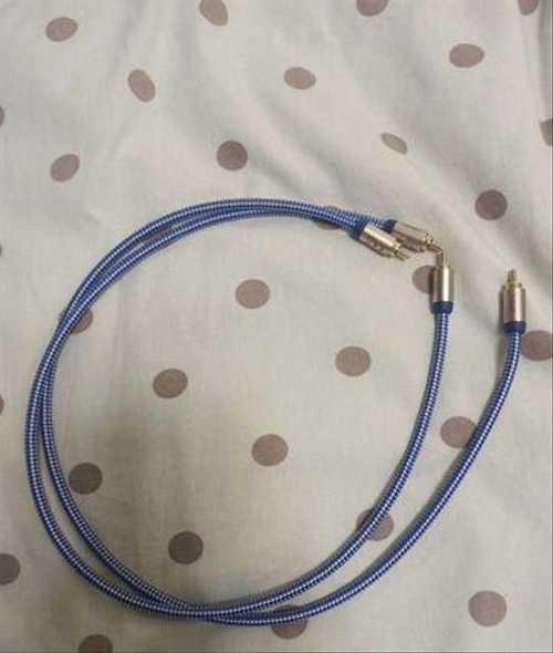 Межблочный кабель 2 rca 2rca 0.75