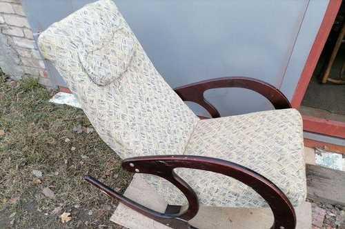 Кресло качалка ссср реставрация