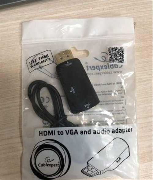 Переходник-адаптер hdmi to VGA