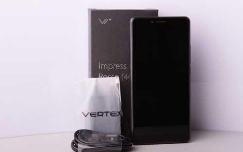 Телефон Vertex Impress Rosso NFC 4G Graphite