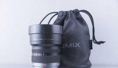 Panasonic 7-14mm 4.0 Aspherical