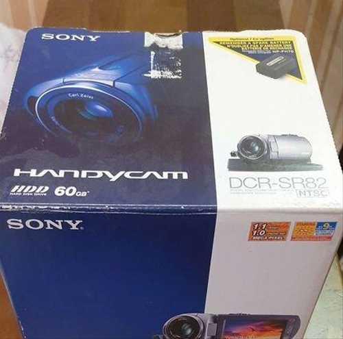 Видеокамера sony handycam DSR-SR82
