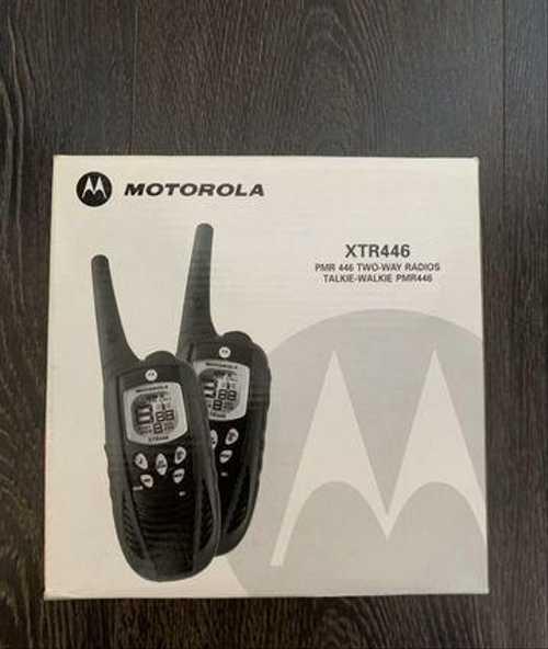 Motorola XTR446 две рации новые