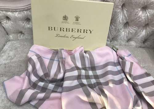 Новый палантин Burberry кашемир/шелк