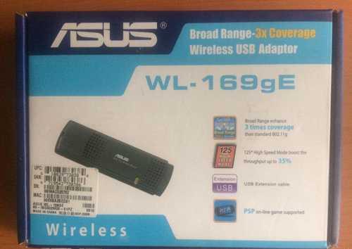 Asus WL-169gE адаптер