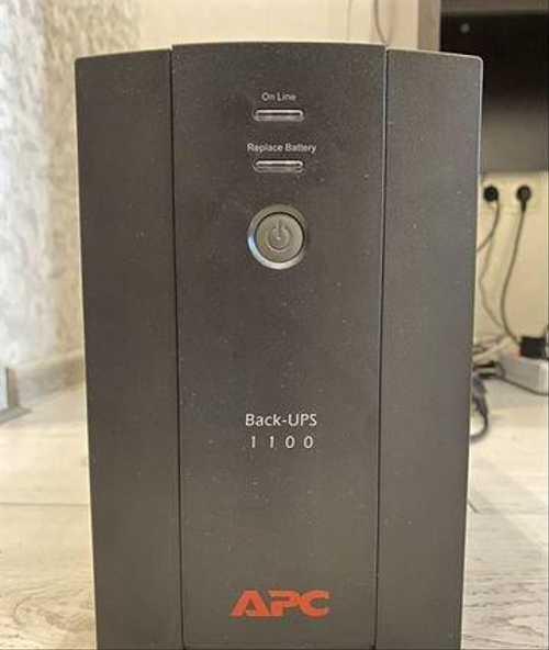 Ибп бесперебойник apc back-ups 1100