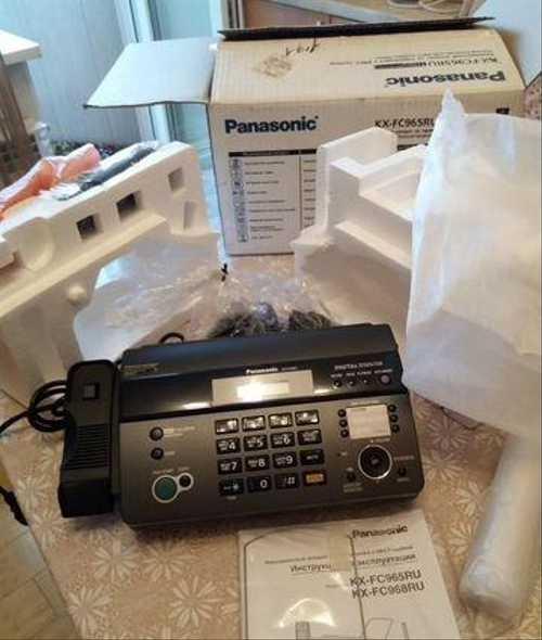 Телефон-факс новый (без аккумулятора)