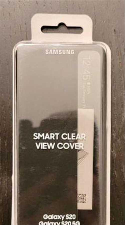 Чехол Smart Clear View Cover S20 FE
