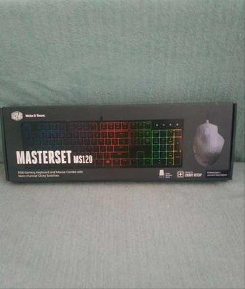 Комплект игровая мышь + клавиатура Cooler Master M